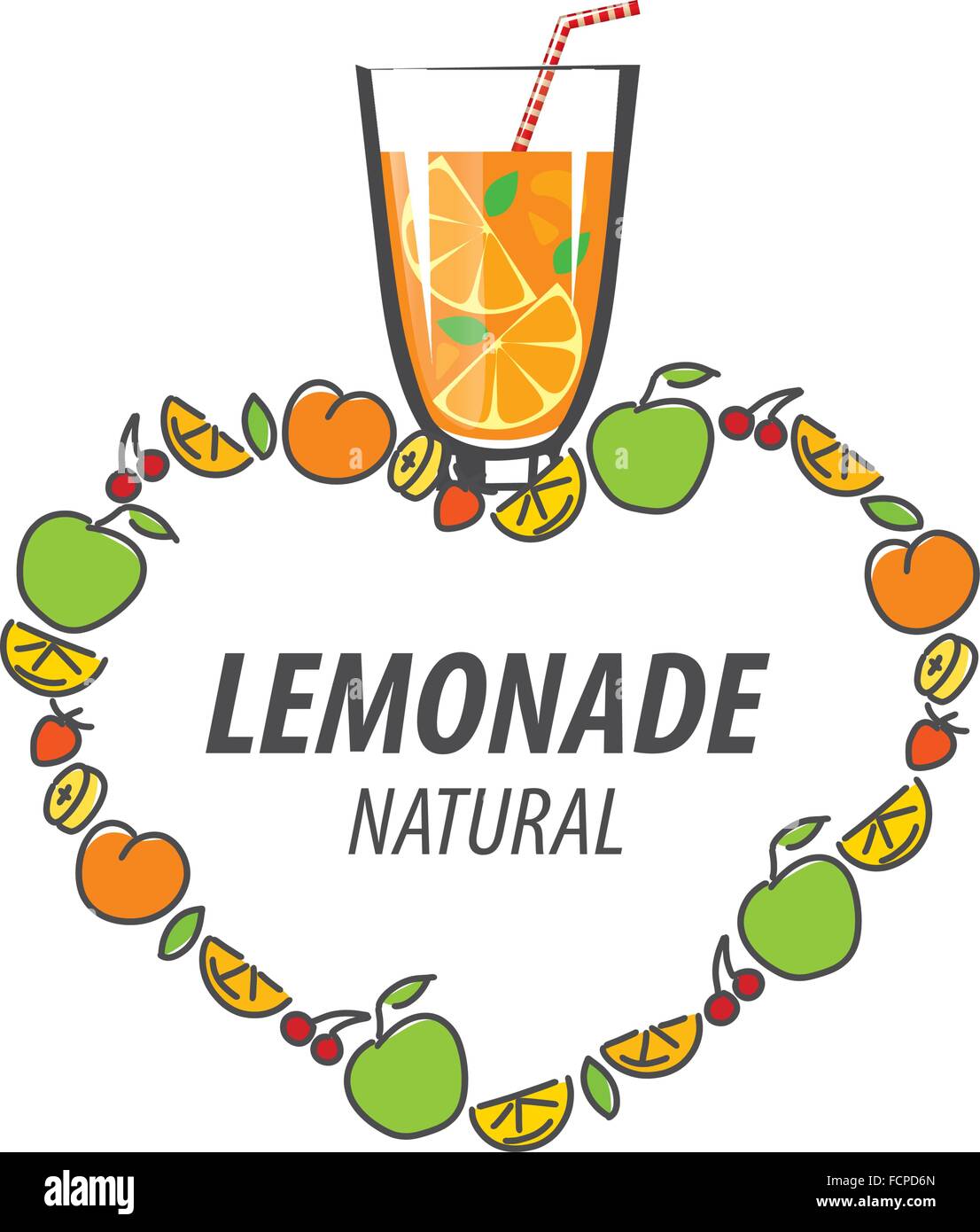 logo for lemonade Stock Vector Image & Art - Alamy