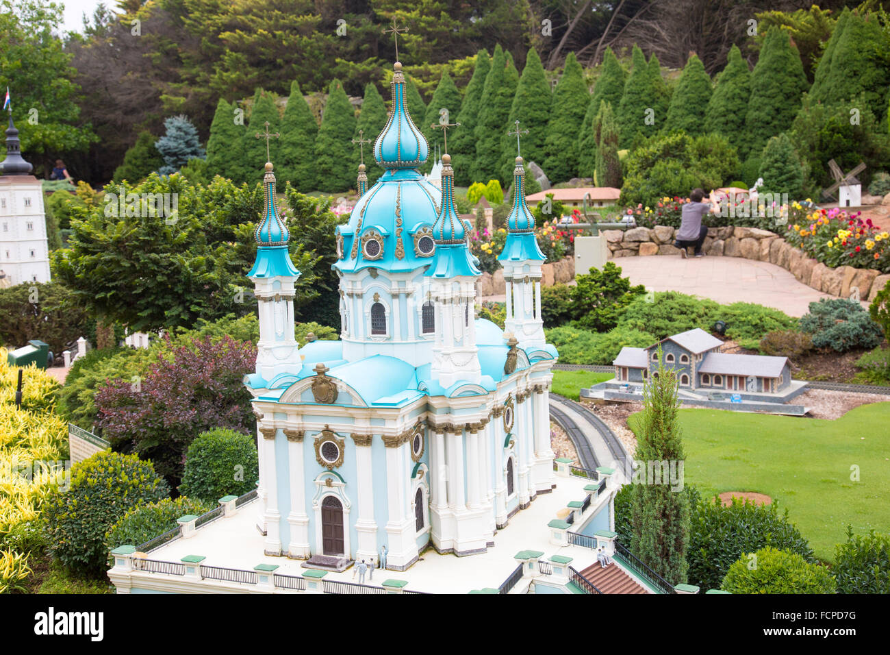 Cockington Green Gardens in Australian Capital Territory, the miniature ...