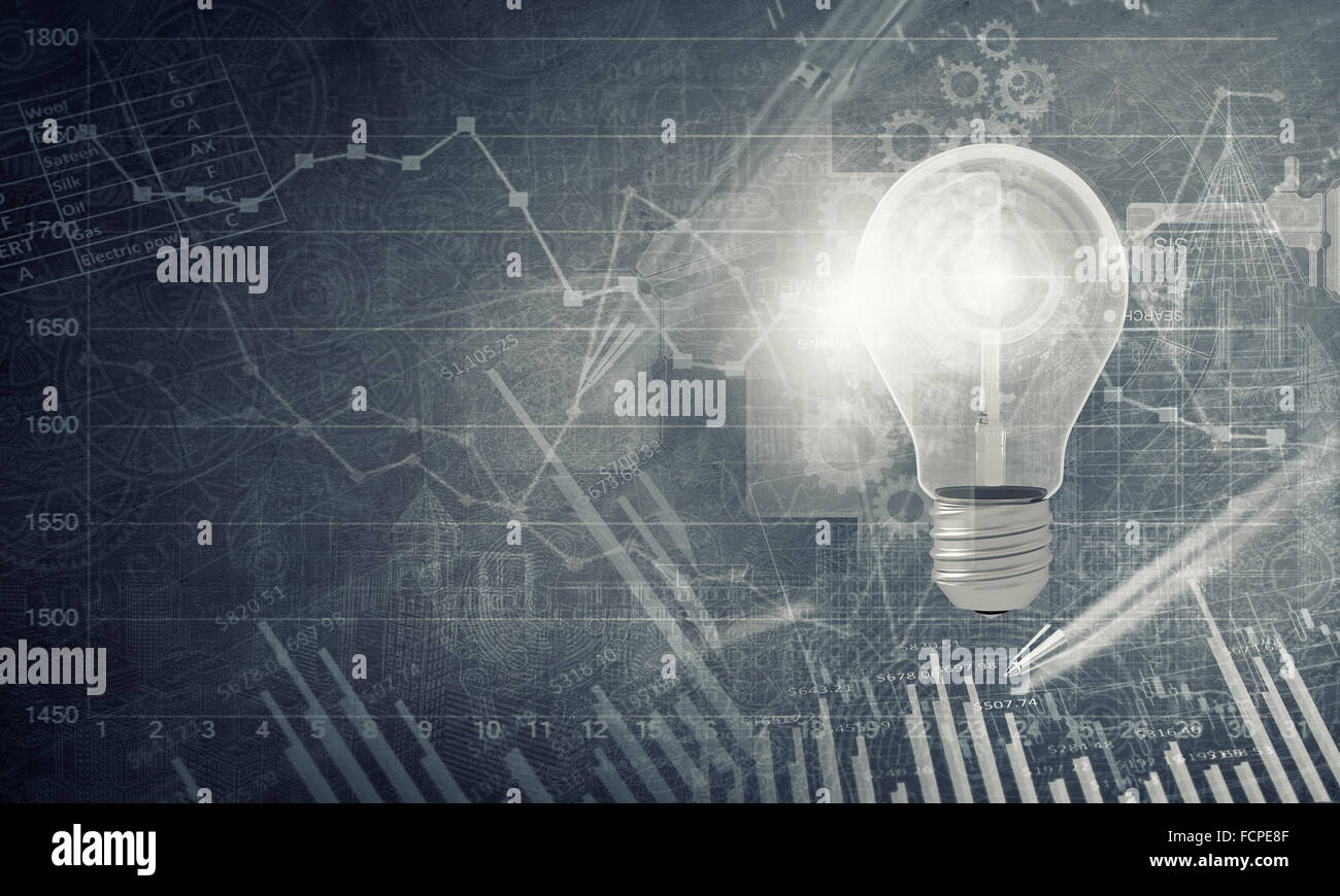 Abstarct theme of business success idea and planning Stock Photo - Alamy