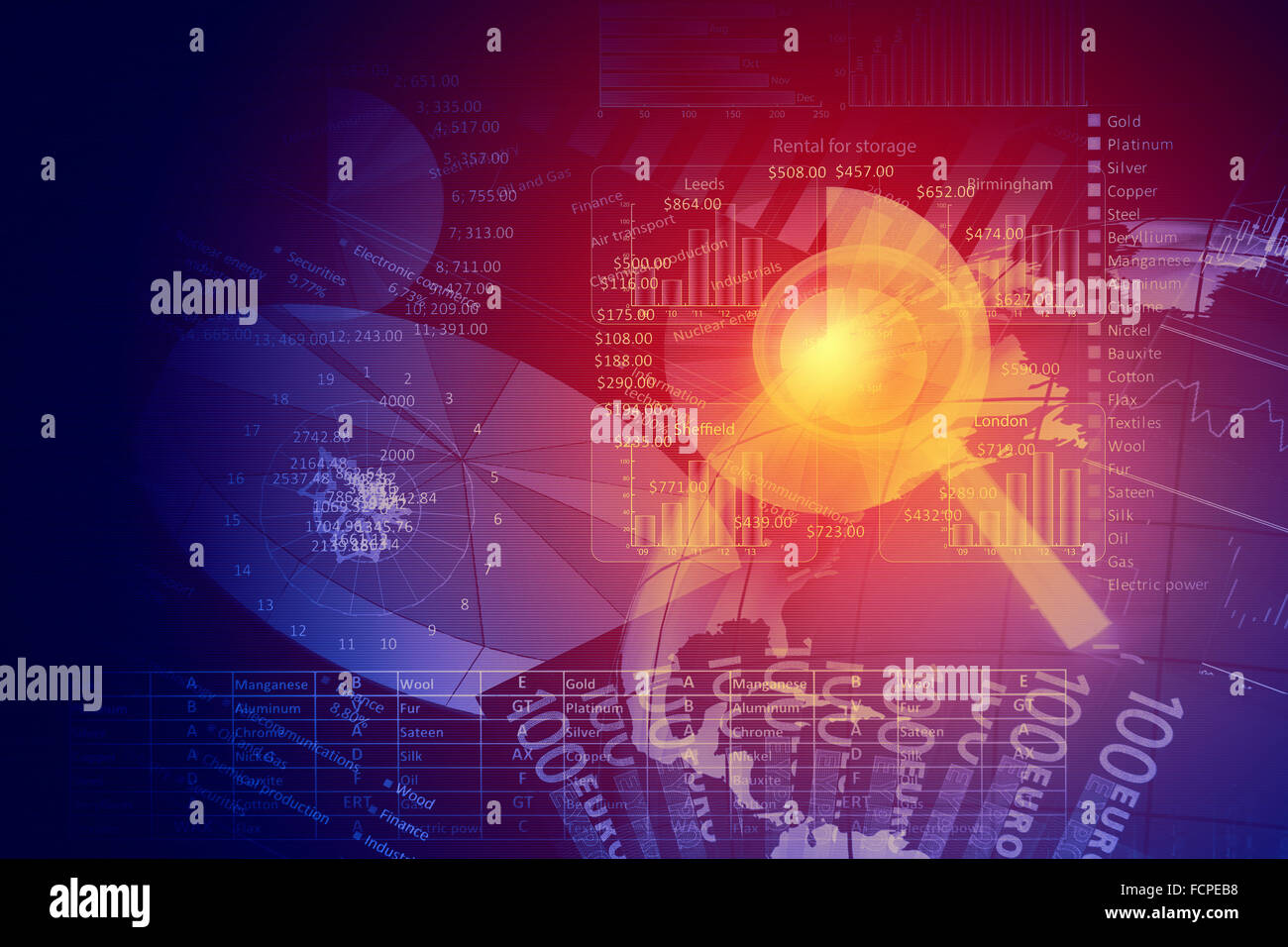 Abstract image with business and marketing concept Stock Photo - Alamy
