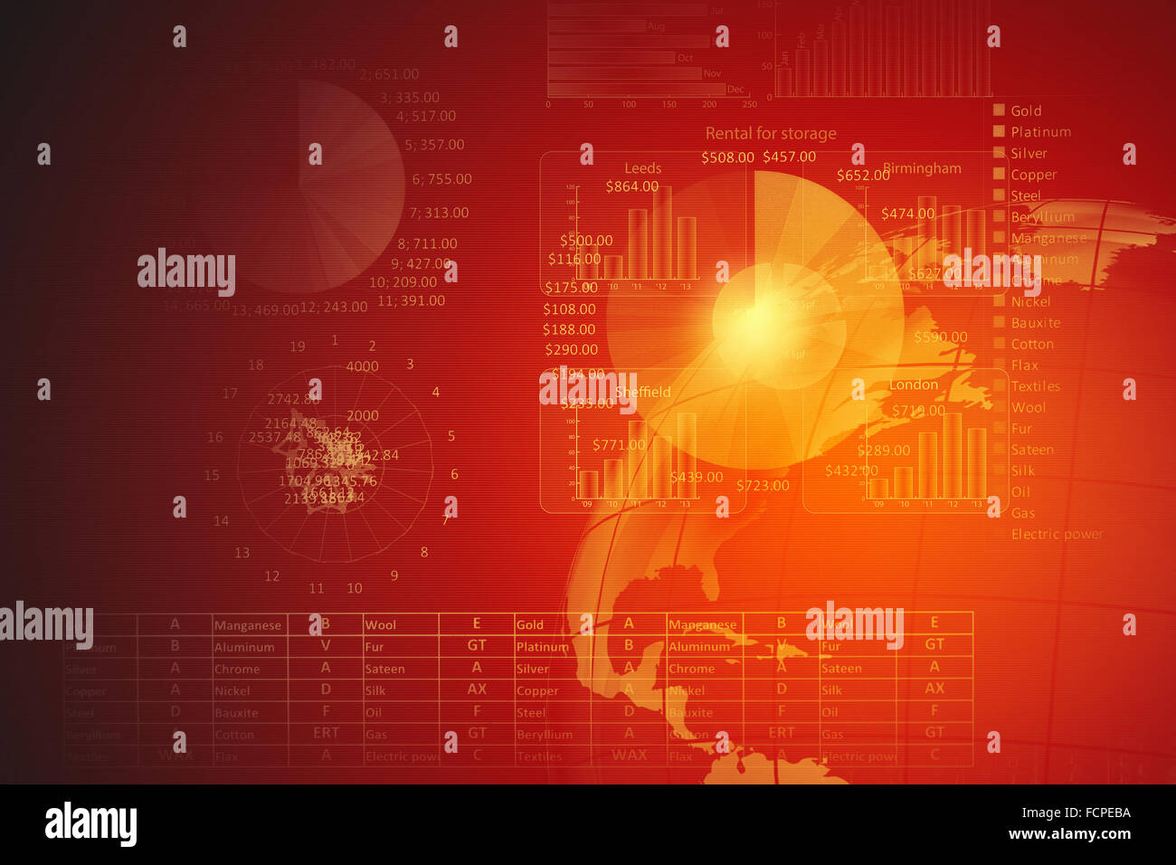 Abstract image with business and marketing concept Stock Photo - Alamy