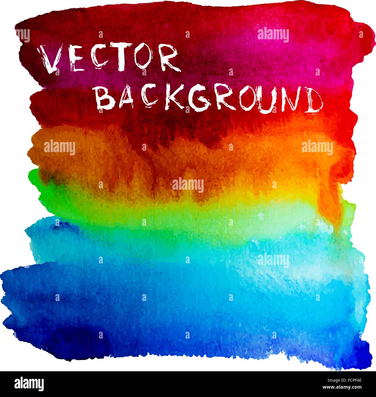 vector watercolor rainbow background Stock Vector Image & Art - Alamy