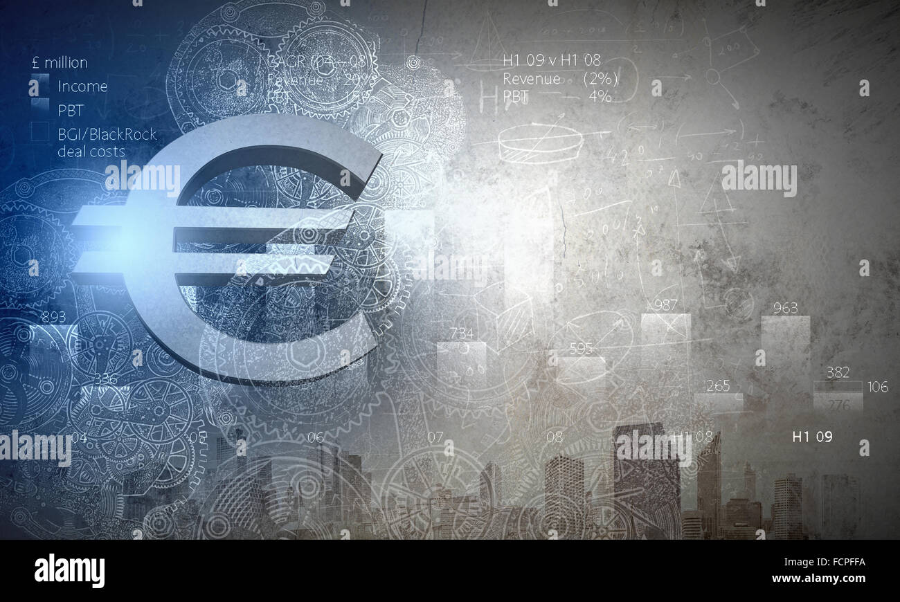 Abstract image with financial business theme and concepts Stock Photo ...