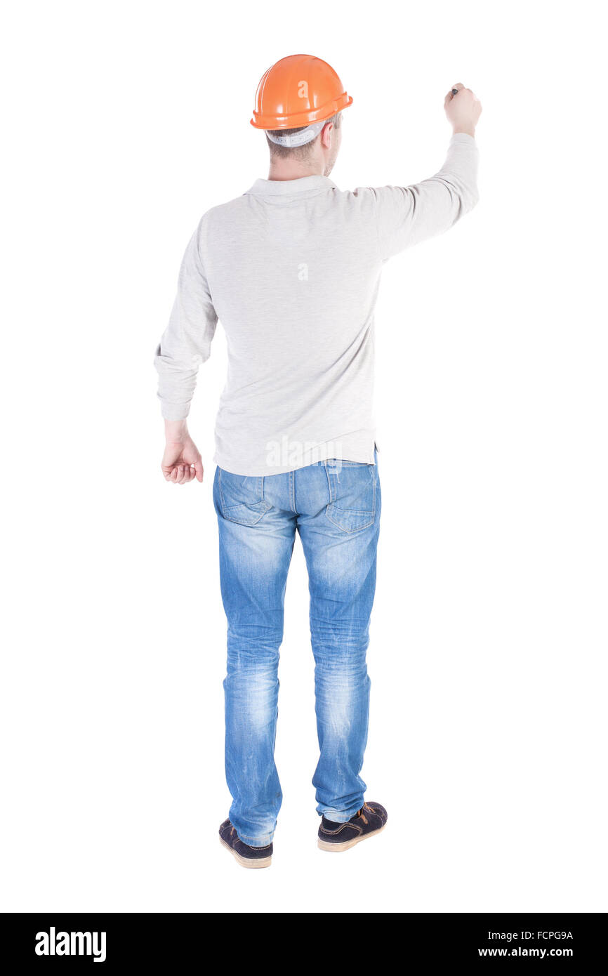 Back view portrait woman engineer hi-res stock photography and images ...