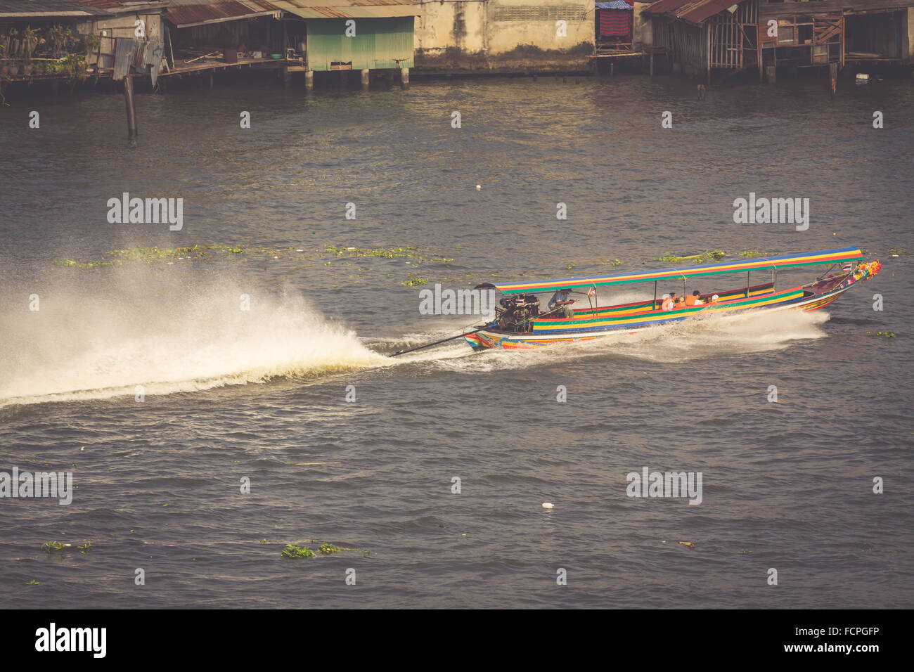 Long Tail Boat, Thailand Stock Photo - Alamy