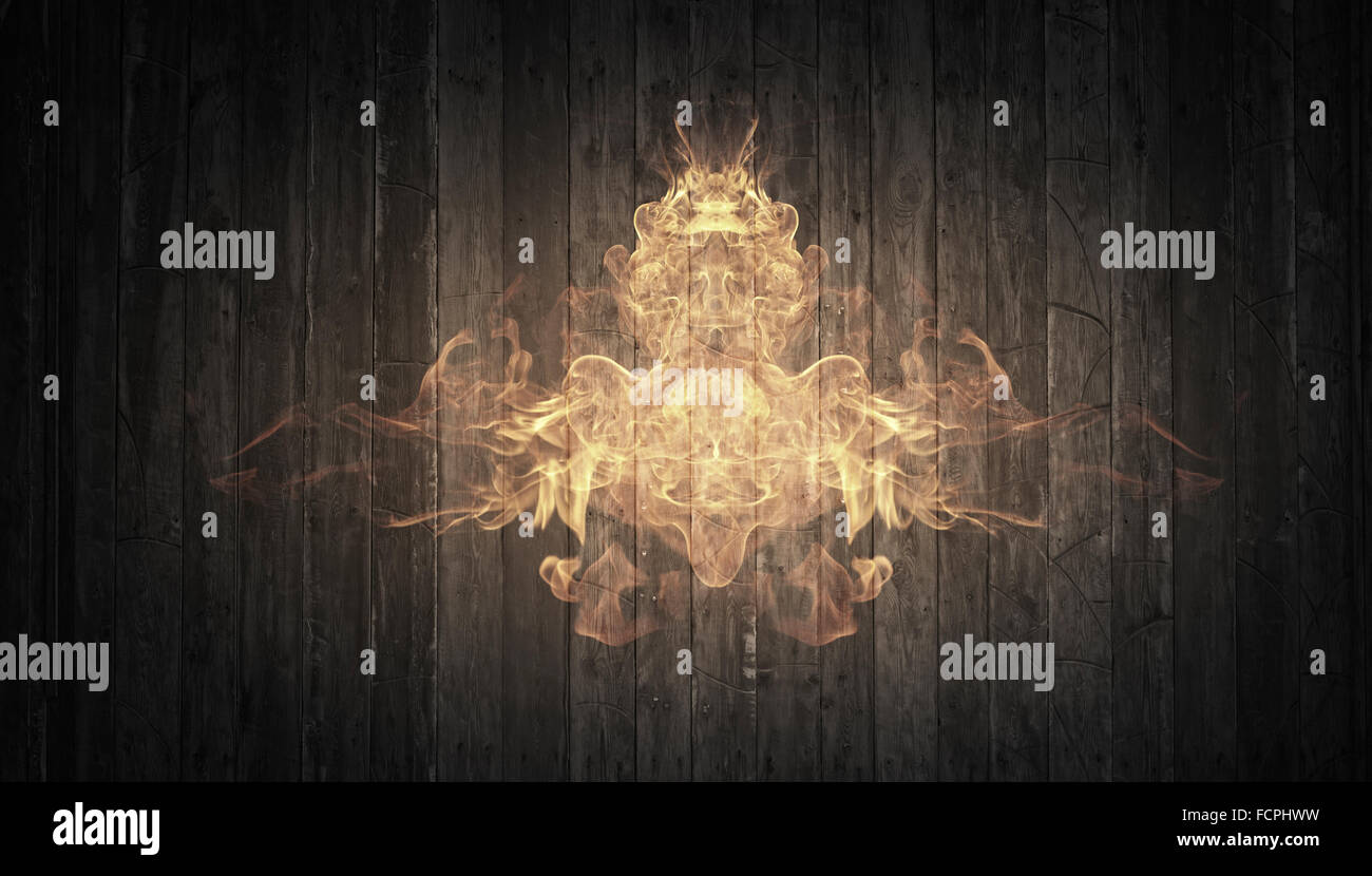 Fire outbreak on an abstract background from the sides Stock Photo - Alamy