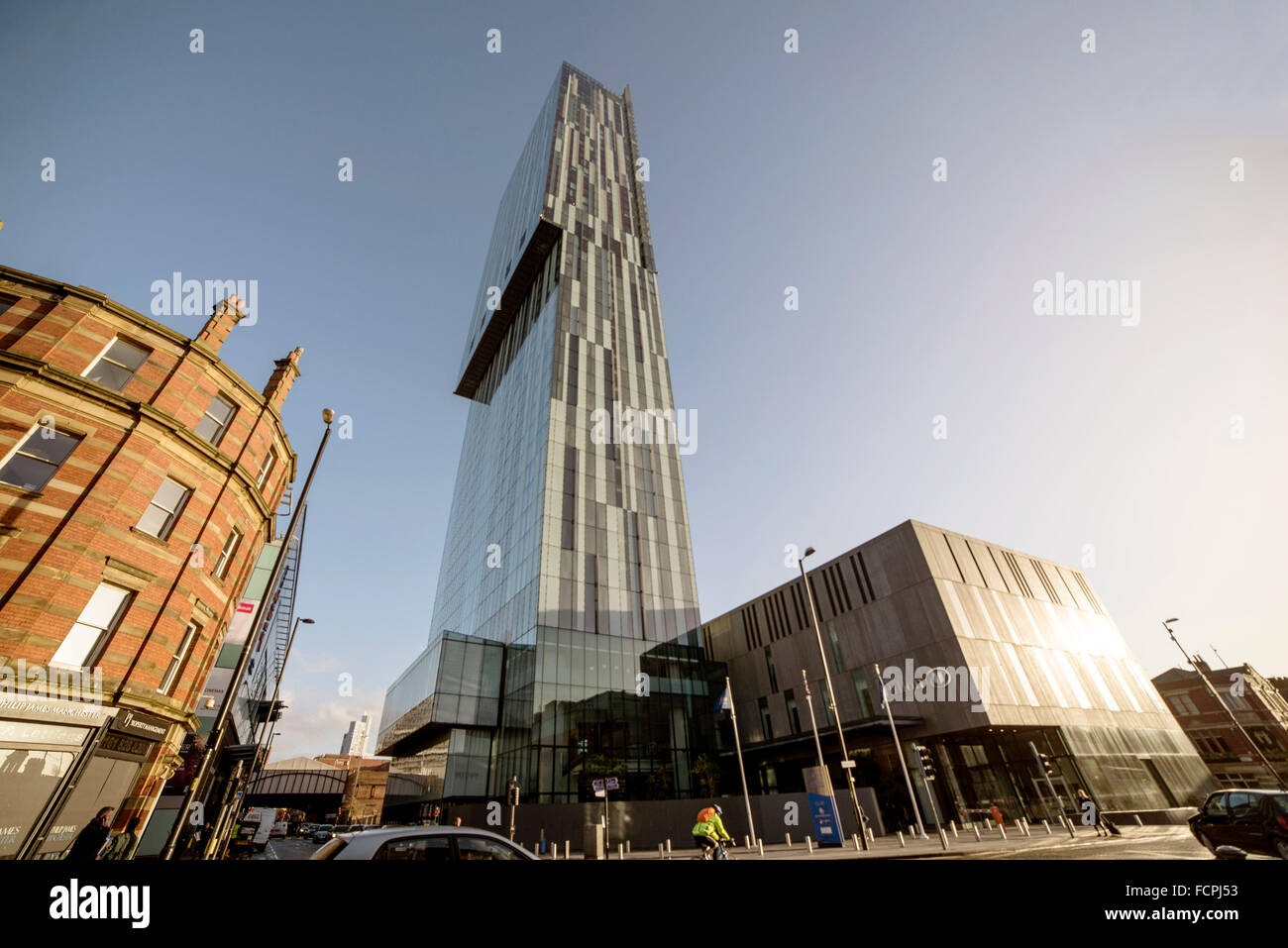 Manchester Cityscape Deansgate Castlefield Stock Photo - Alamy