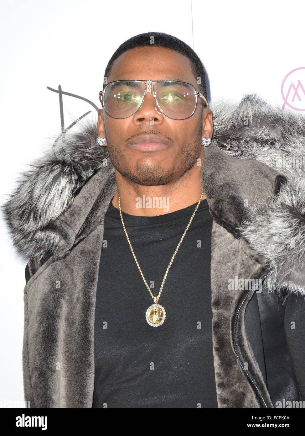 Las Vegas, Nevada, USA. 24th Jan, 2016. Rapper Nelly delivers first ...