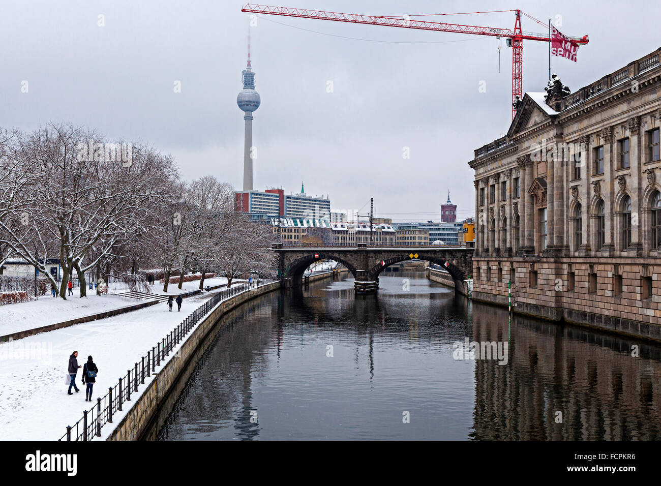 Berlin museuminsel winter hi-res stock photography and images - Alamy