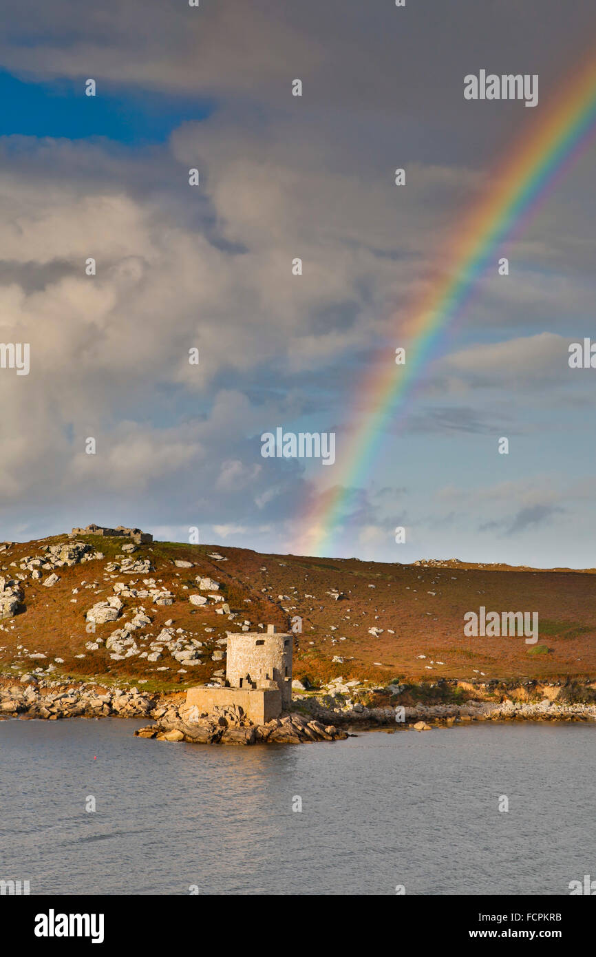 Scilly Tresco Castle High Resolution Stock Photography and Images - Alamy