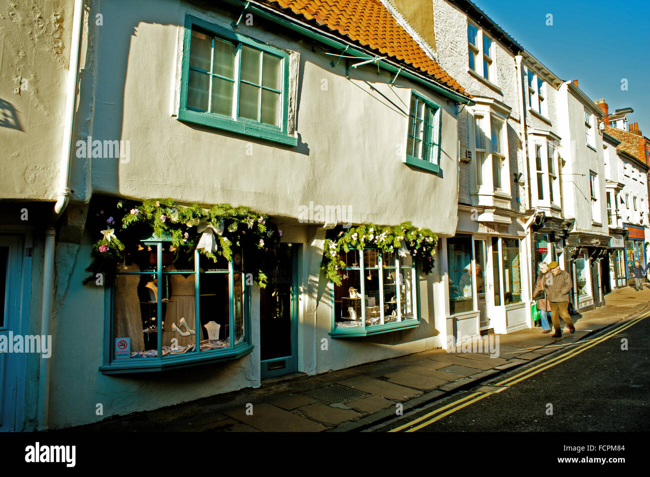 Our Ladys Row in Goodramgate, York Stock Photo - Alamy