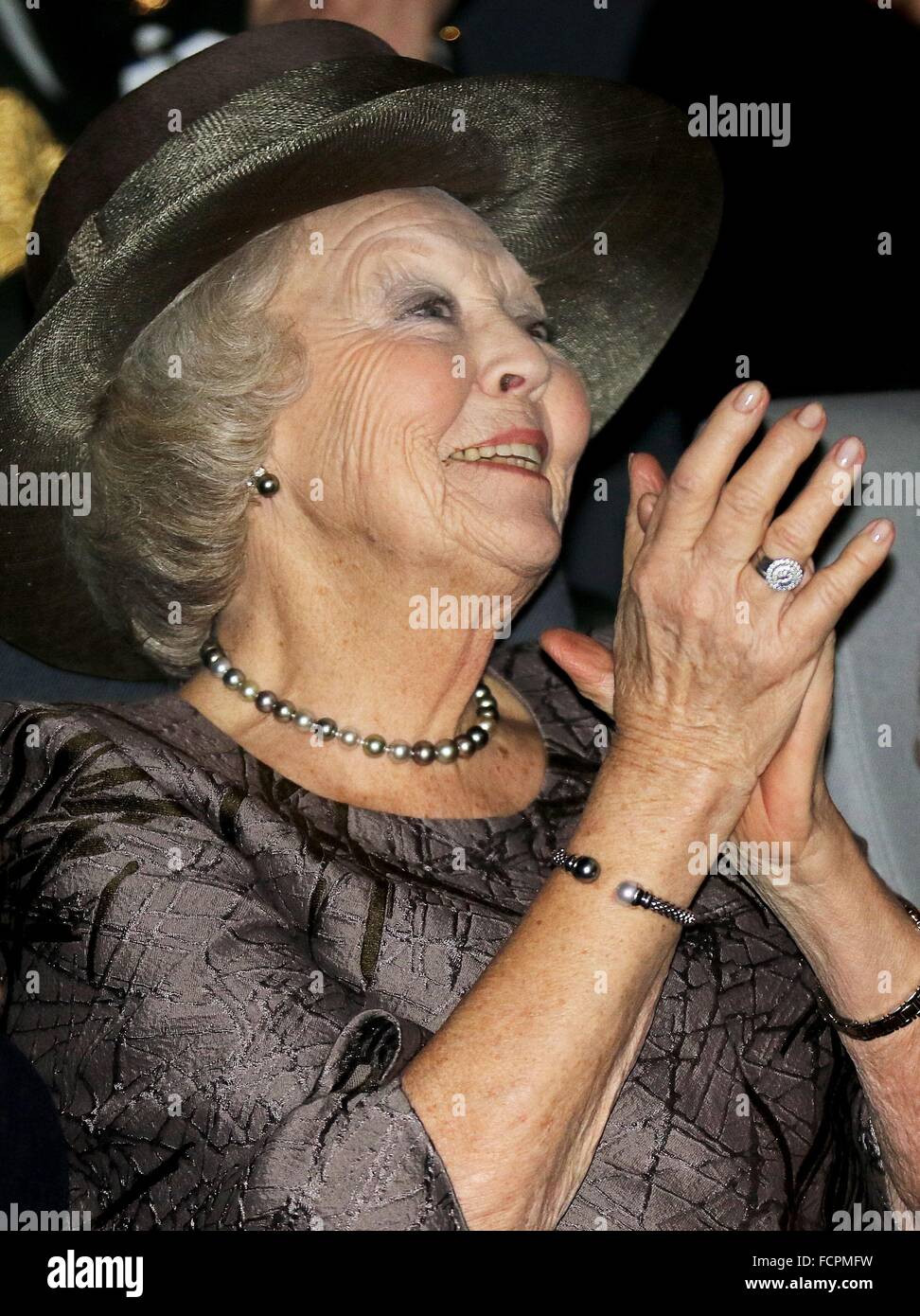 Amsterdam, 23-01-2016 HRH Princess Beatrix HRH Princess Beatrix attend ...