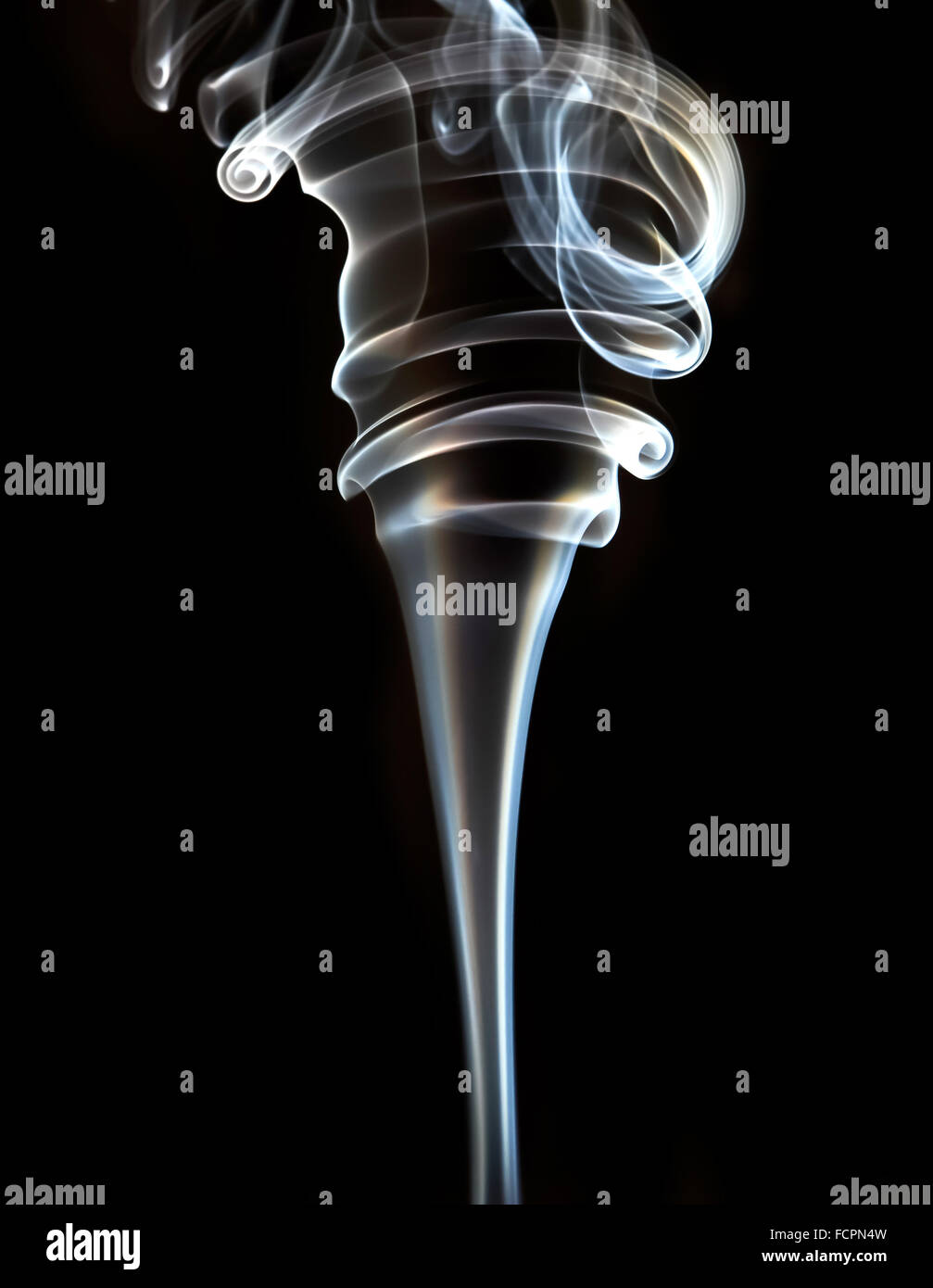 textured of incense smoke on dark background Stock Photo - Alamy