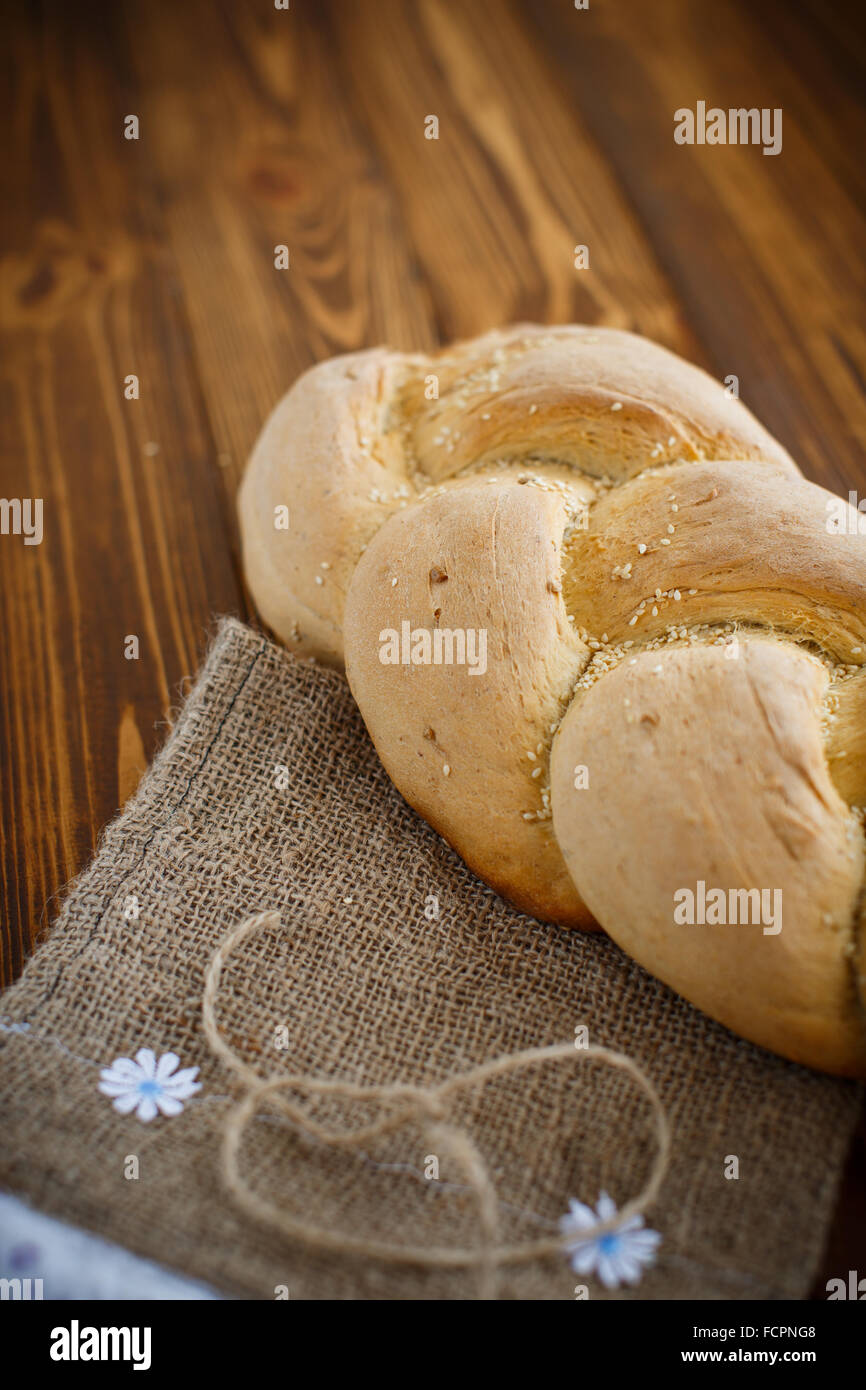 bread in the form of braids Stock Photo - Alamy