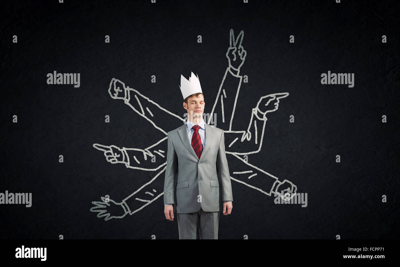 Many hands multitask hi-res stock photography and images - Alamy