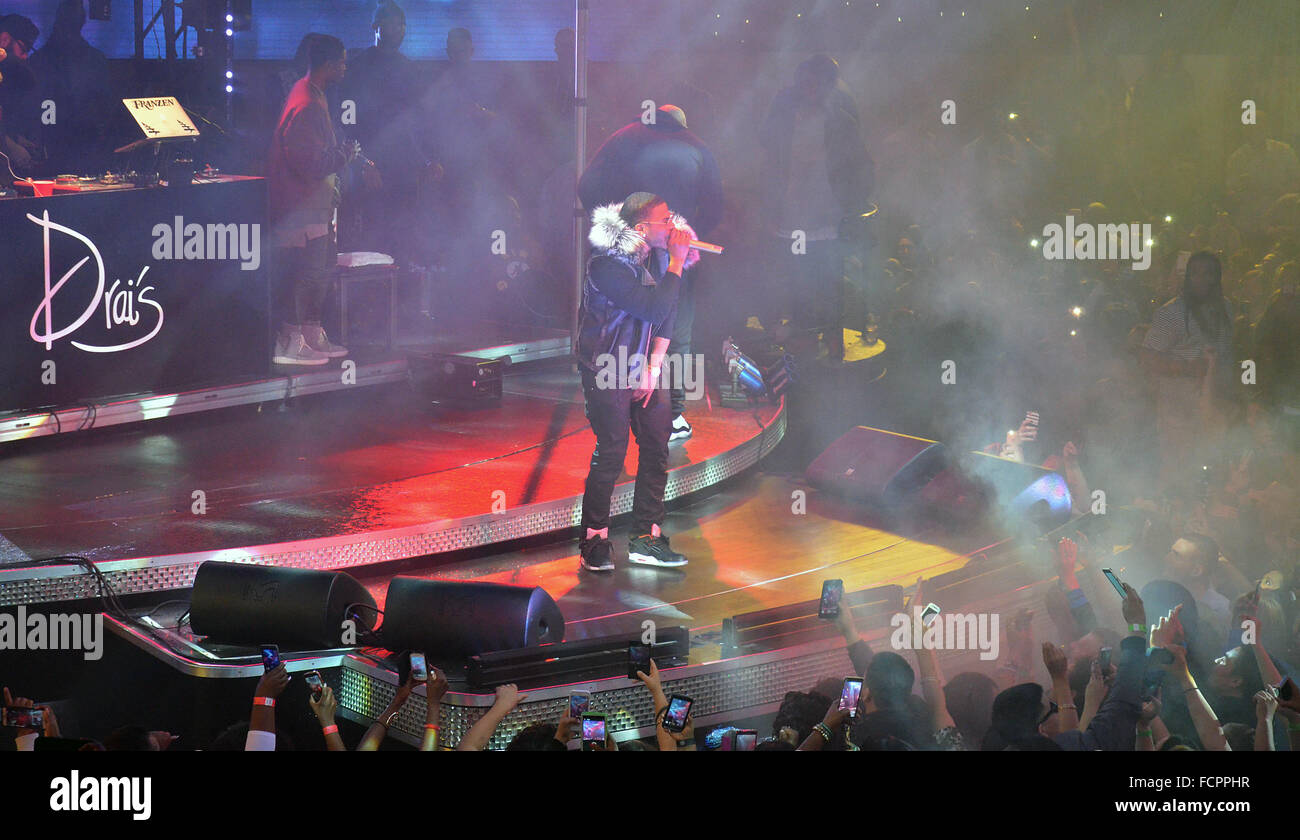 Las Vegas, Nevada, USA. 24th Jan, 2016. Rapper Nelly delivers first ...