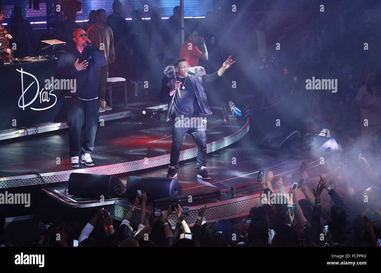 Las Vegas, Nevada, USA. 24th Jan, 2016. Rapper Nelly's delivers first ...