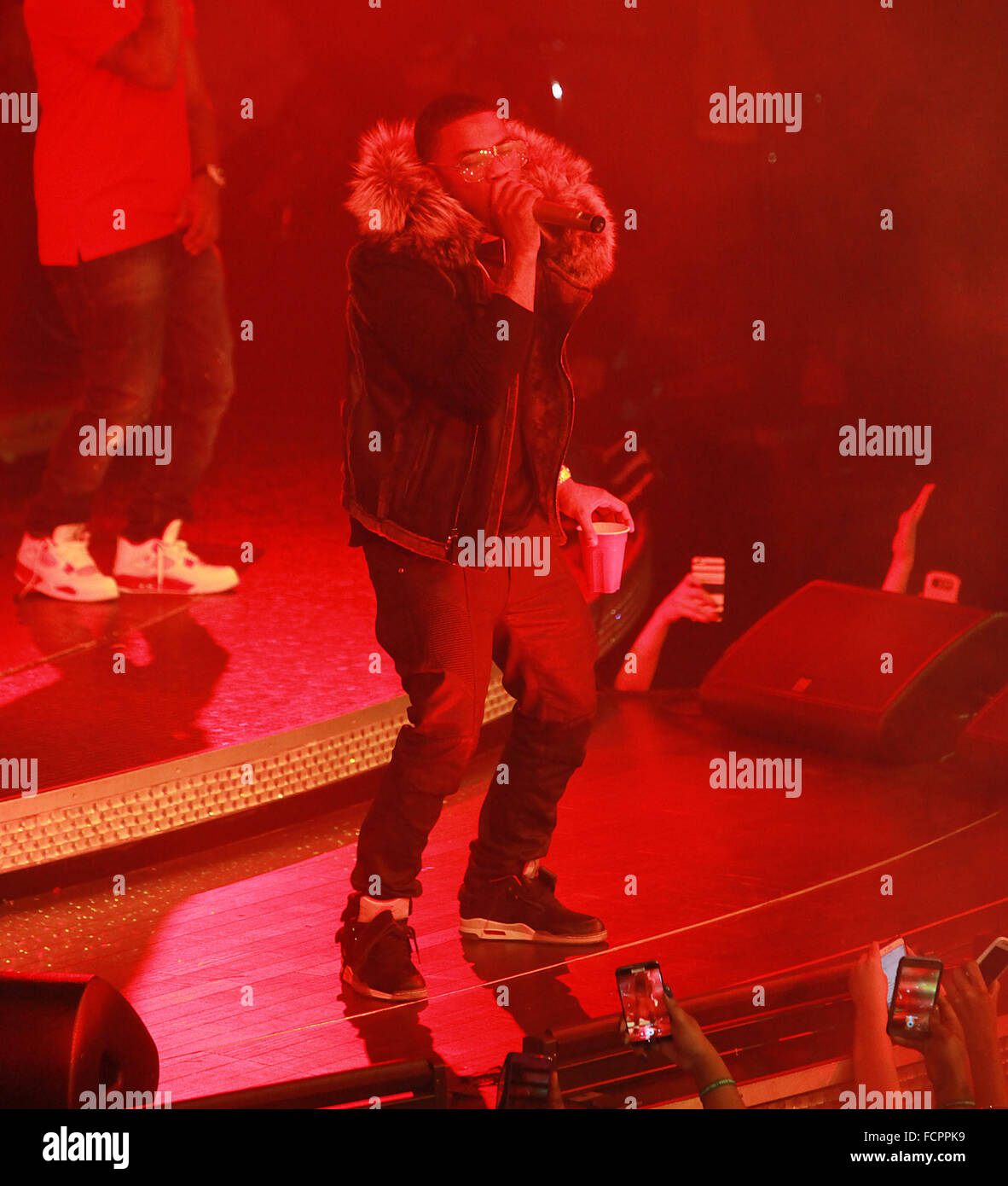 Las Vegas, Nevada, USA. 24th Jan, 2016. Rapper Nelly's delivers first ...