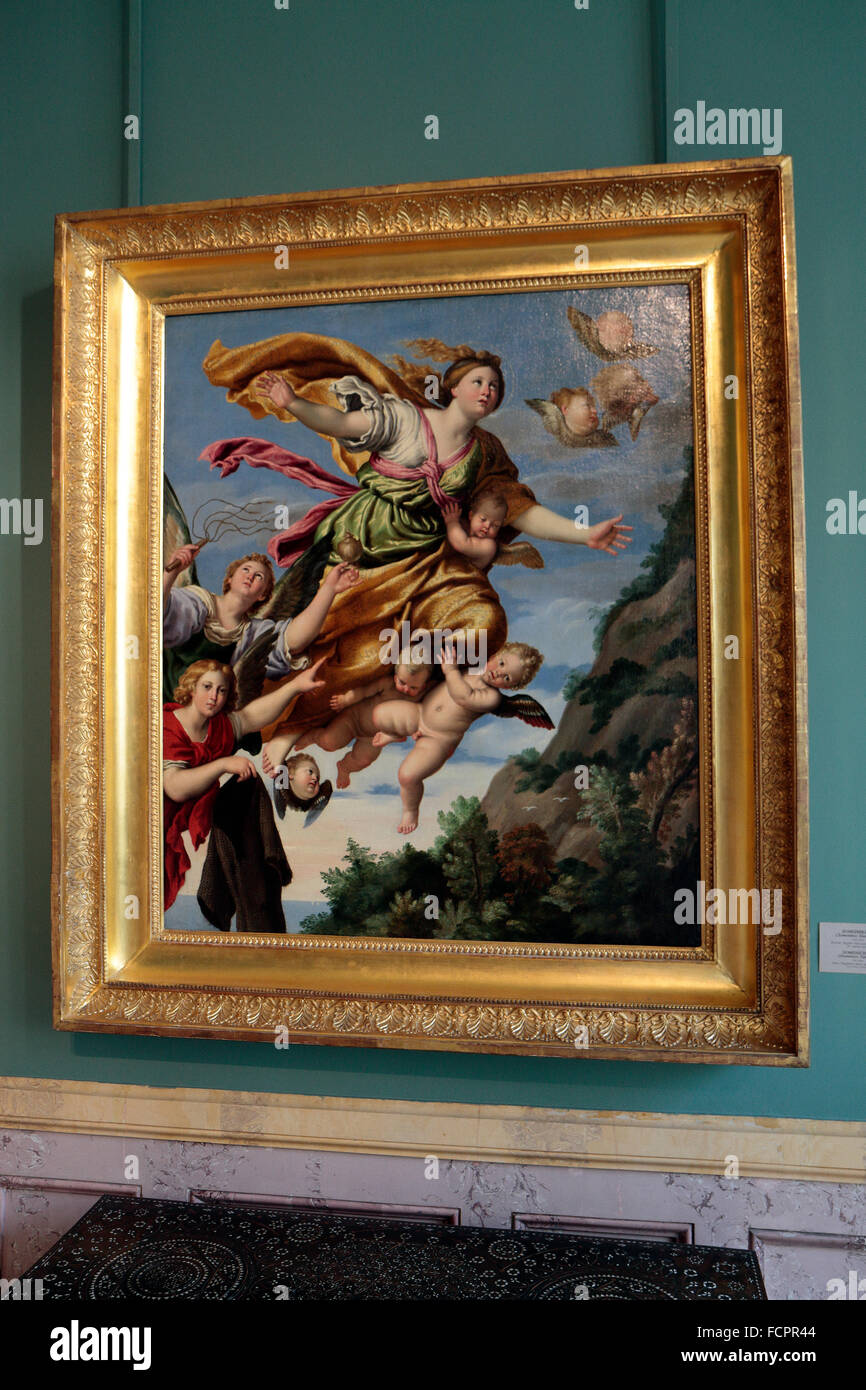 "Mary Magdalen taken up to Heaven" by Domenichino (Domenico Zampieri ...