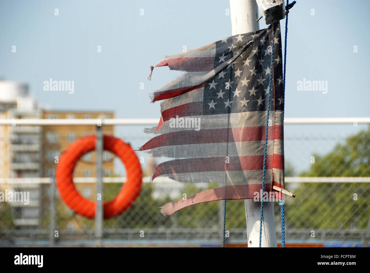 Ragged flag hi-res stock photography and images - Alamy