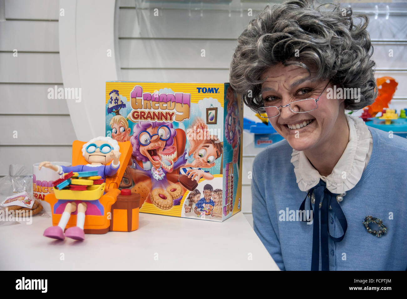 Greedy granny hi-res stock photography and images - Alamy