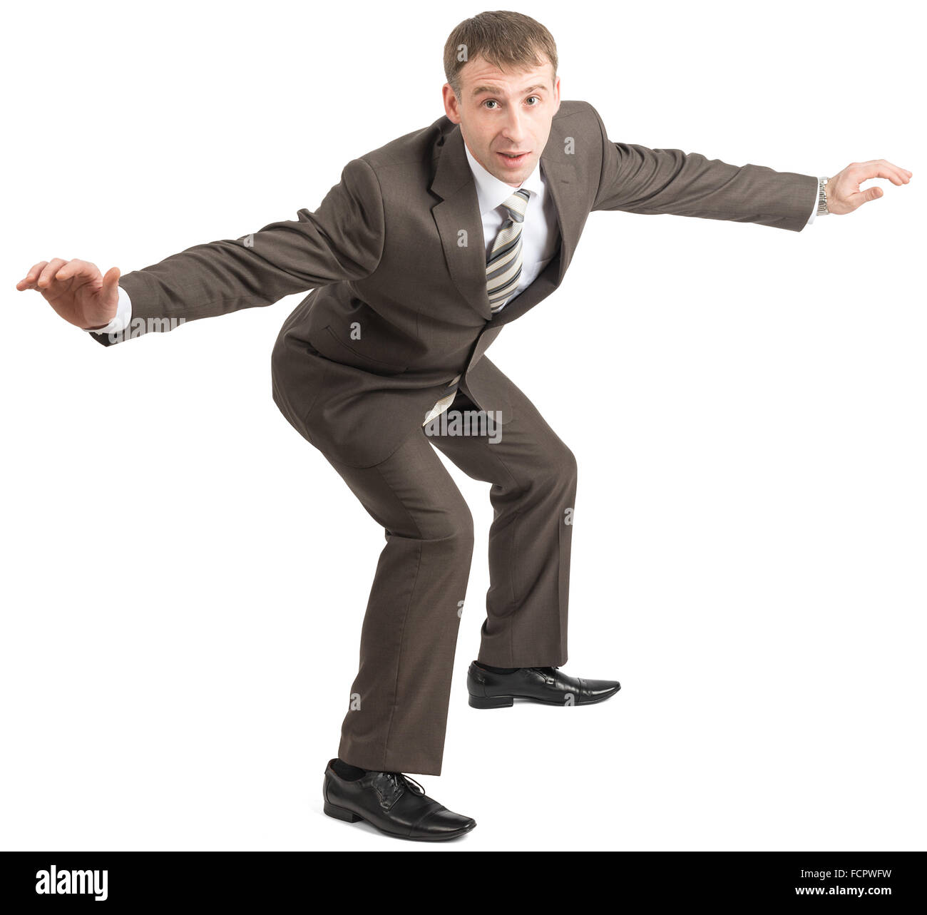 Guy is balancing hi-res stock photography and images - Alamy