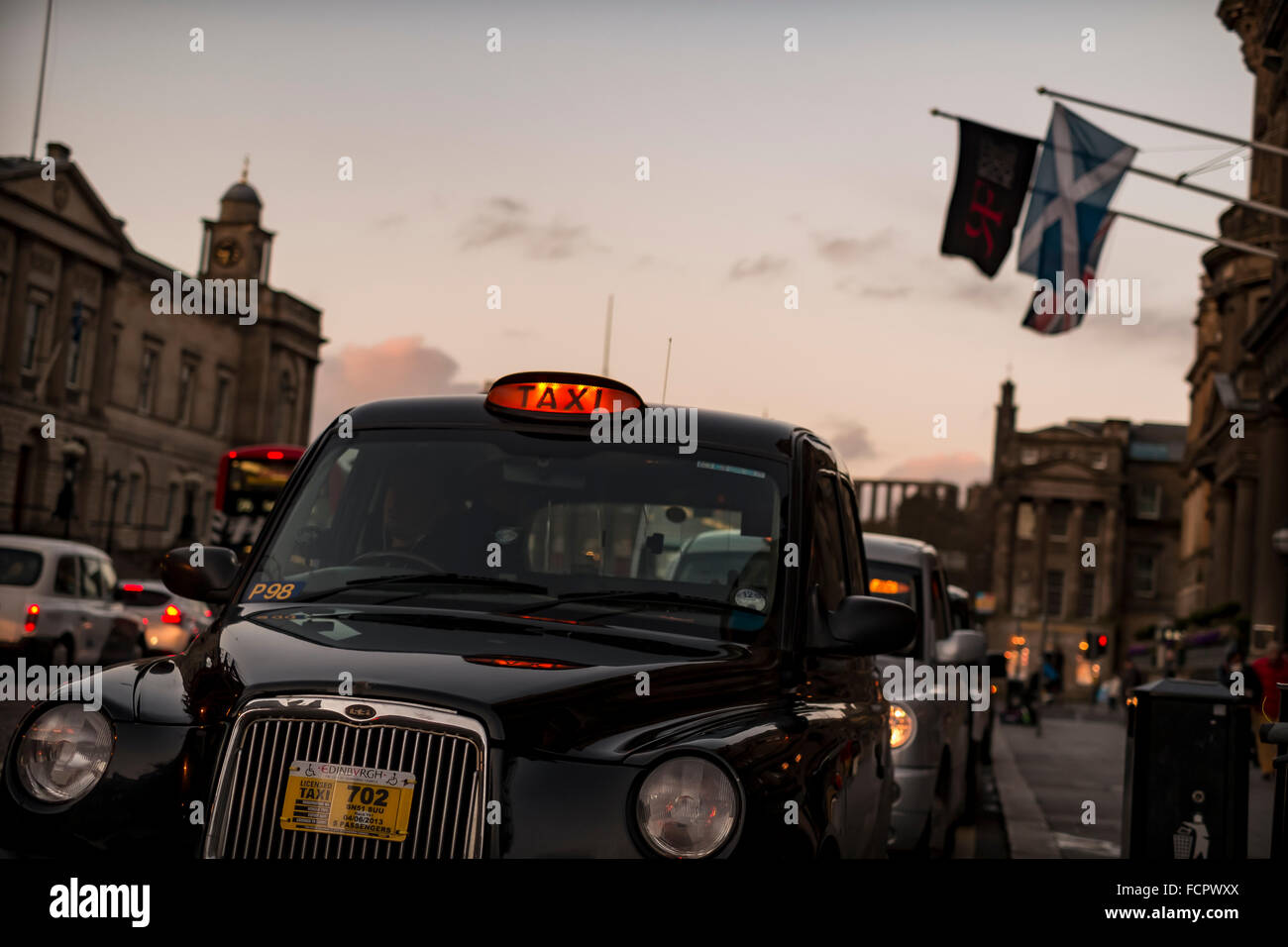 Taxi,Car, City of Edinburgh, Monument, Edinburgh, Firth of Forth, Grand ...
