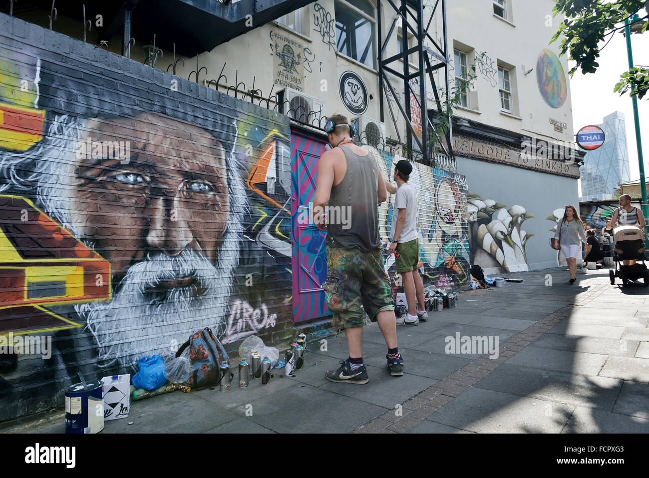 Graffiti styles hi-res stock photography and images - Alamy