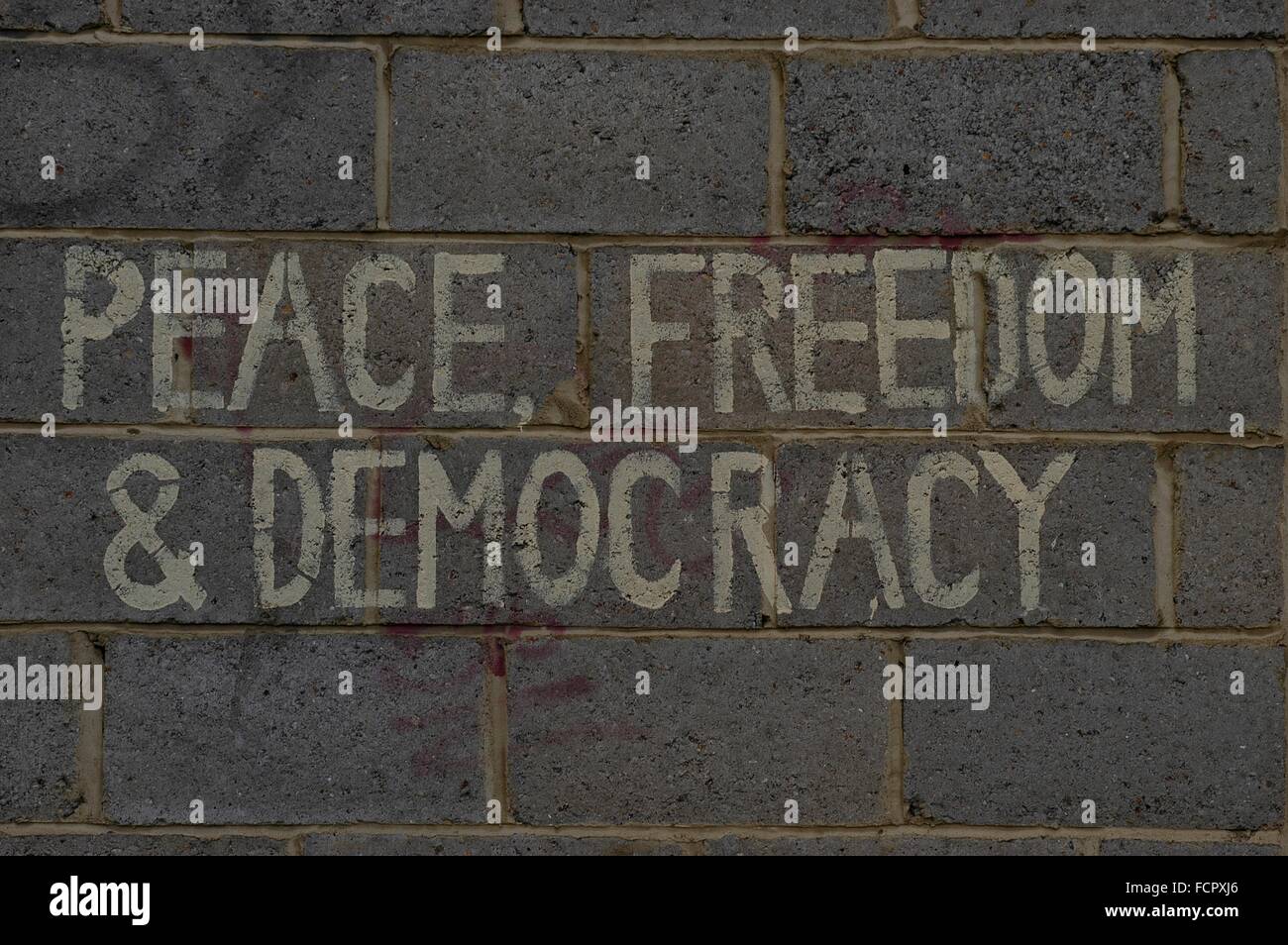 Freedom Graffiti Wallpaper