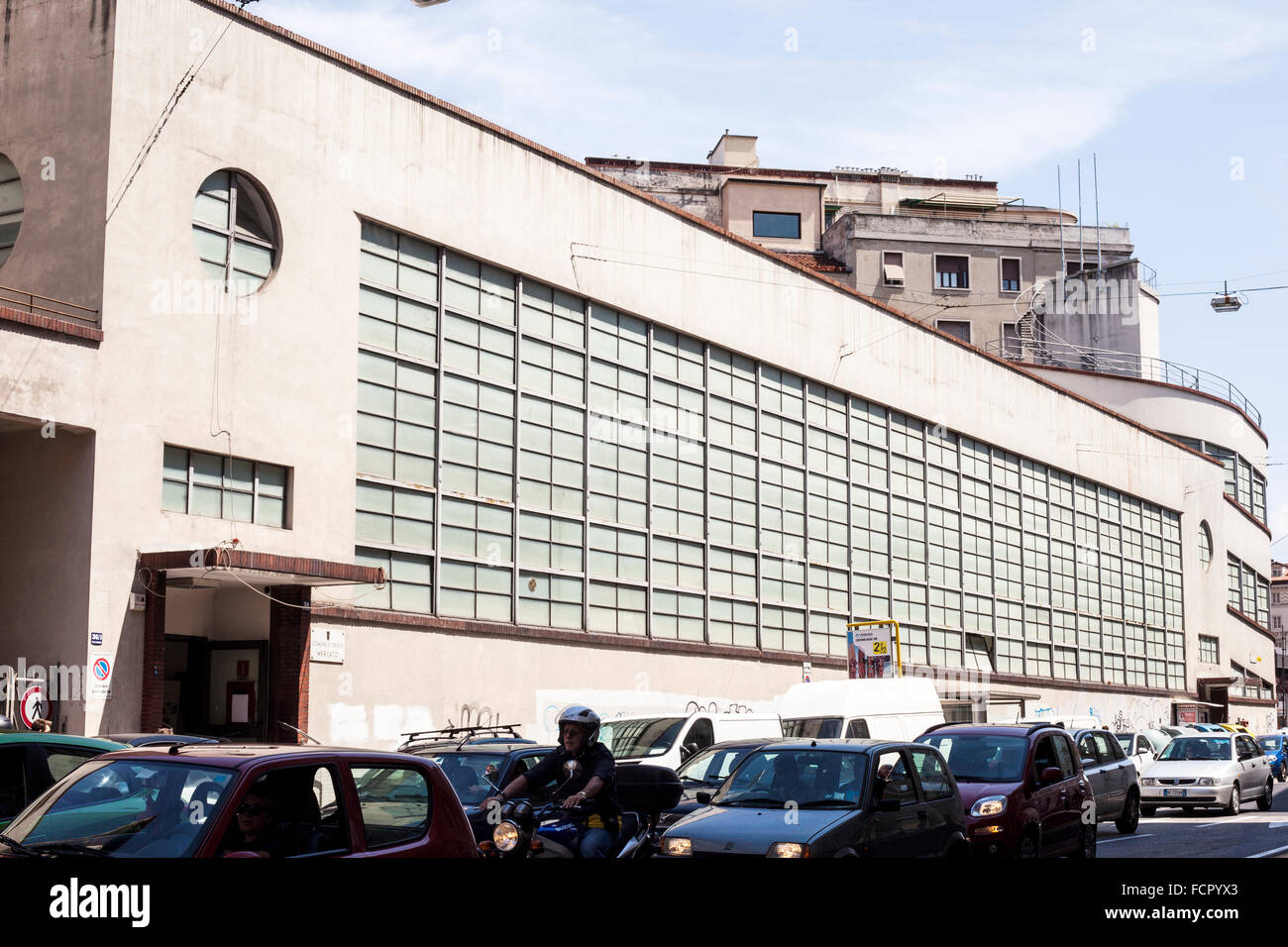 Covered Market in Trieste, important commercial building of the life in ...