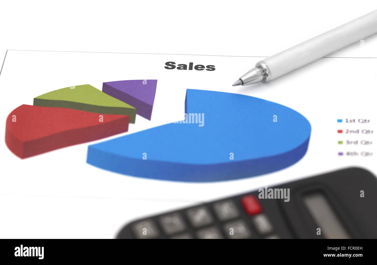Sales chart hi-res stock photography and images - Alamy