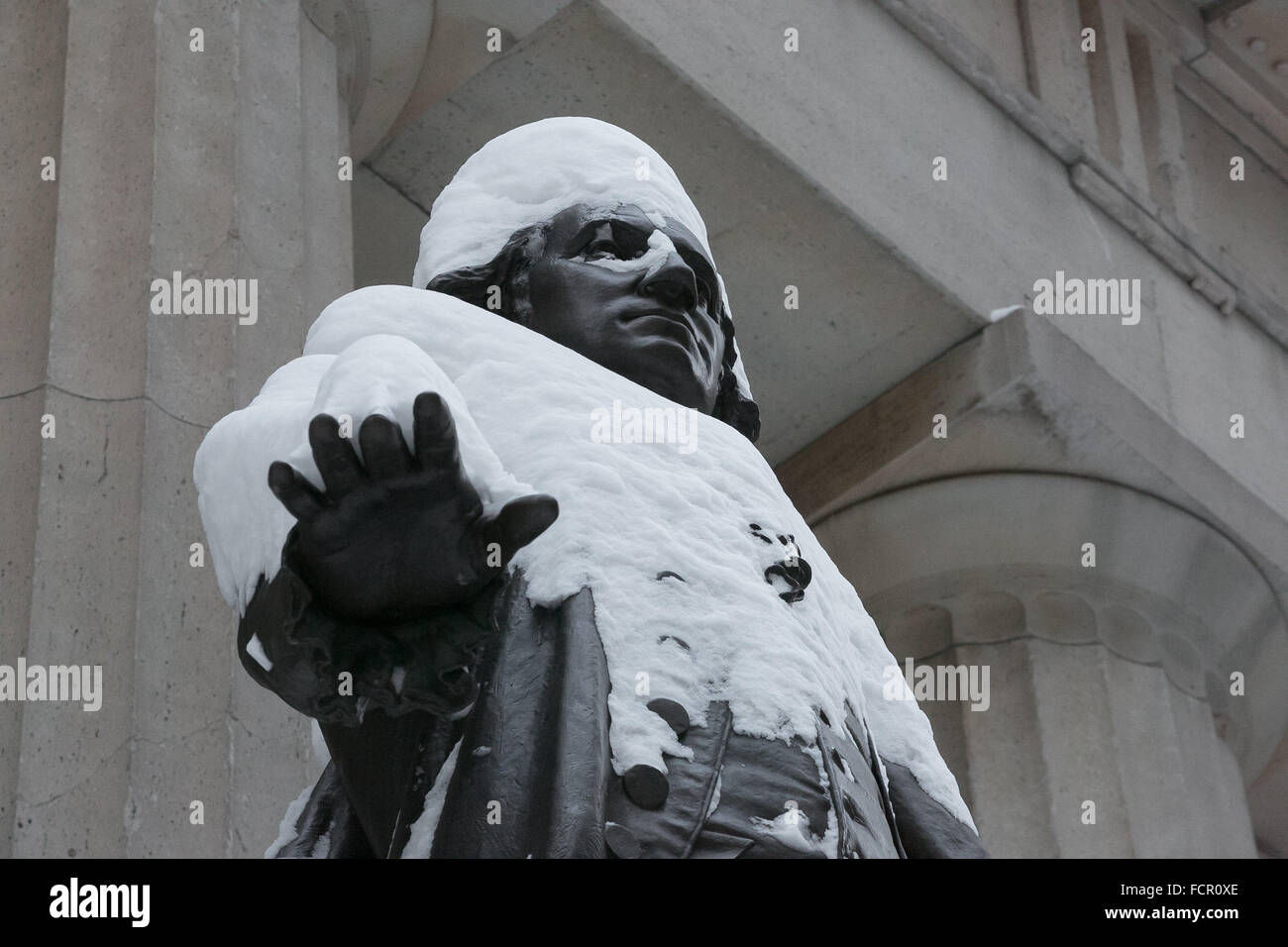 New York, New York, USA. 24th Jan, 2016. Wall Street's George ...