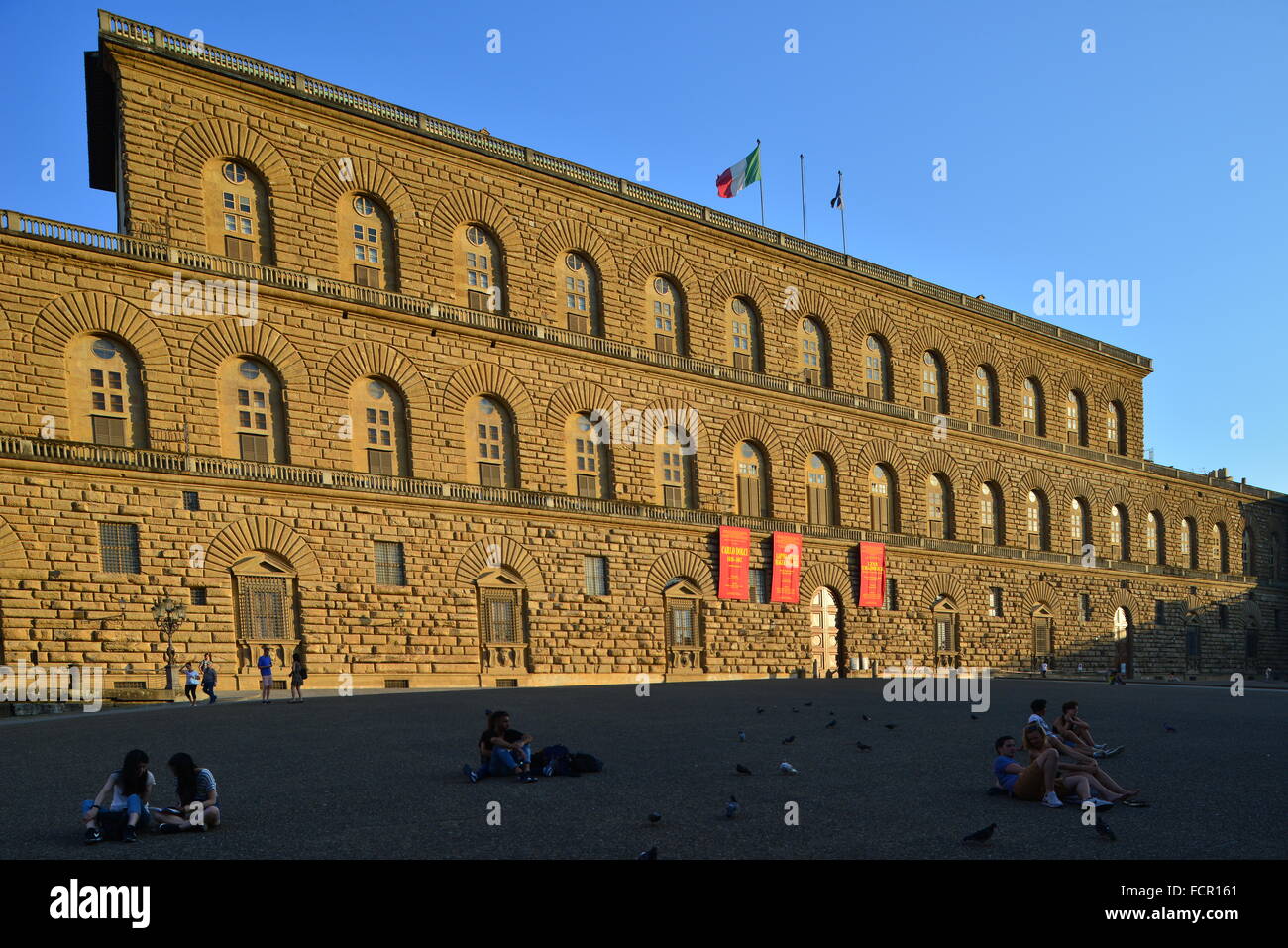 The Palazzo Pitti, Florence, Italy Stock Photo - Alamy