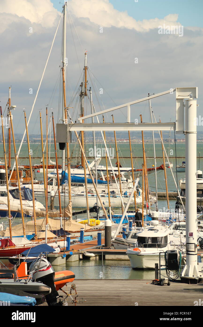 Boat yard,Cowes,Isle of Wight,UK Stock Photo - Alamy
