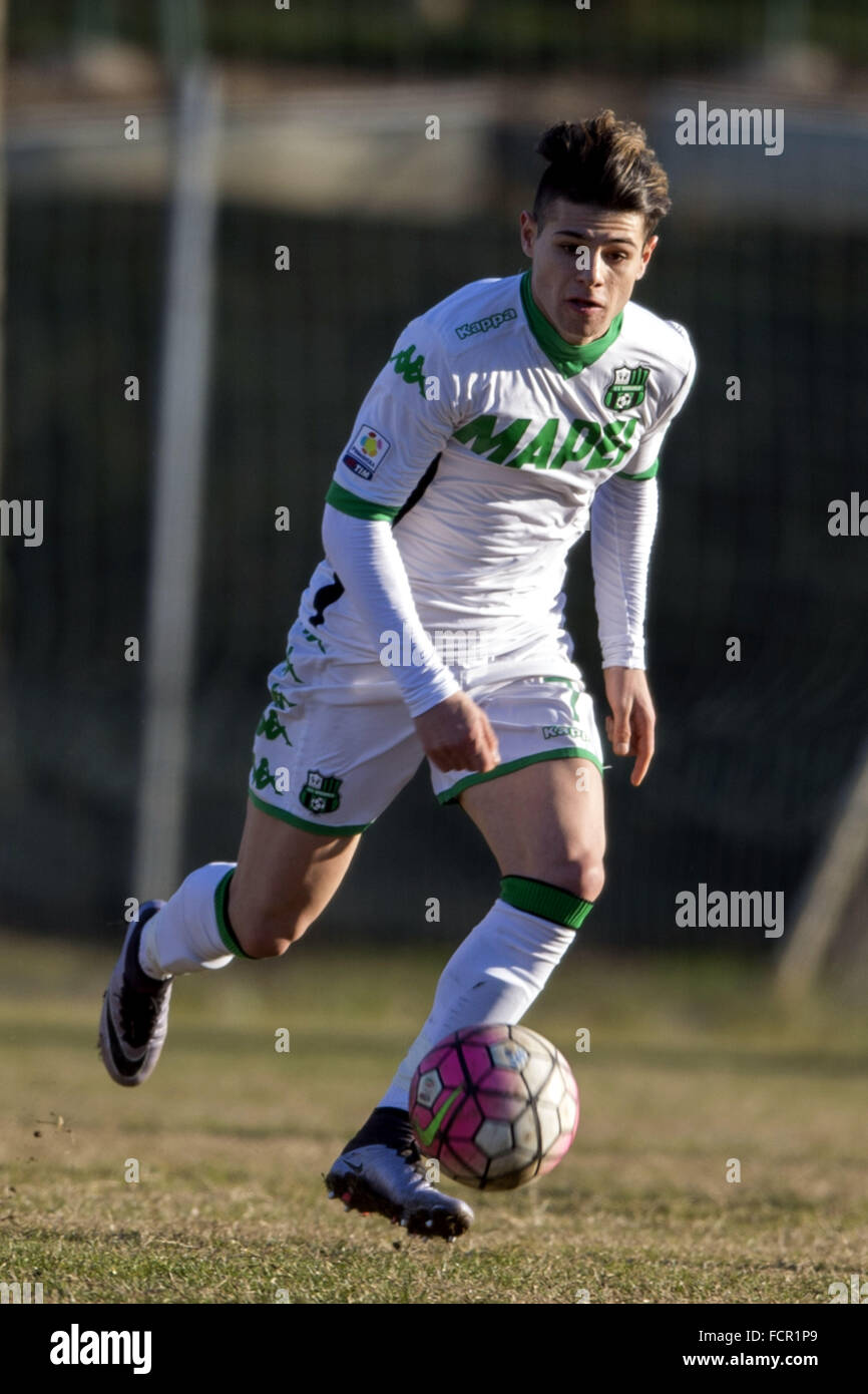 Reggio Emilia, Italy. 16th Jan, 2016. Nicholas Pierini (Sassuolo ...
