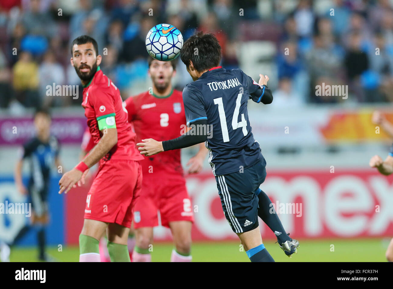 Doha, Qatar. 22nd Jan, 2016. Yuta Toyokawa (JPN) Football/Soccer : AFC ...