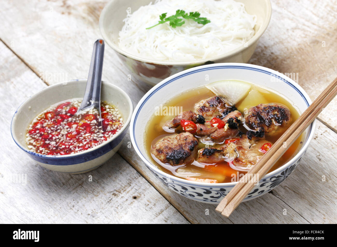 Hanoi bun cha pork hi-res stock photography and images - Alamy