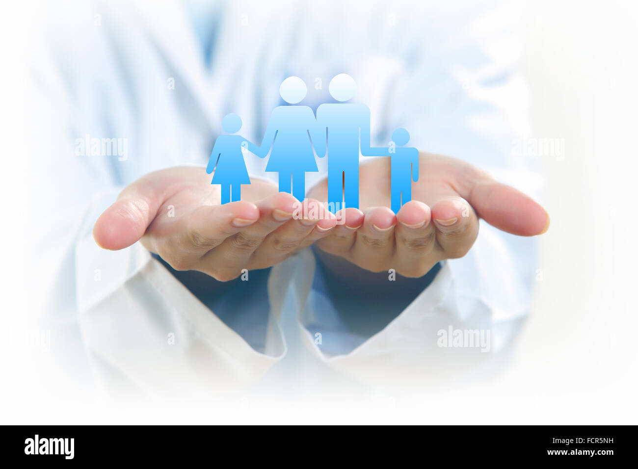 Close up of human hands showing family concept Stock Photo - Alamy