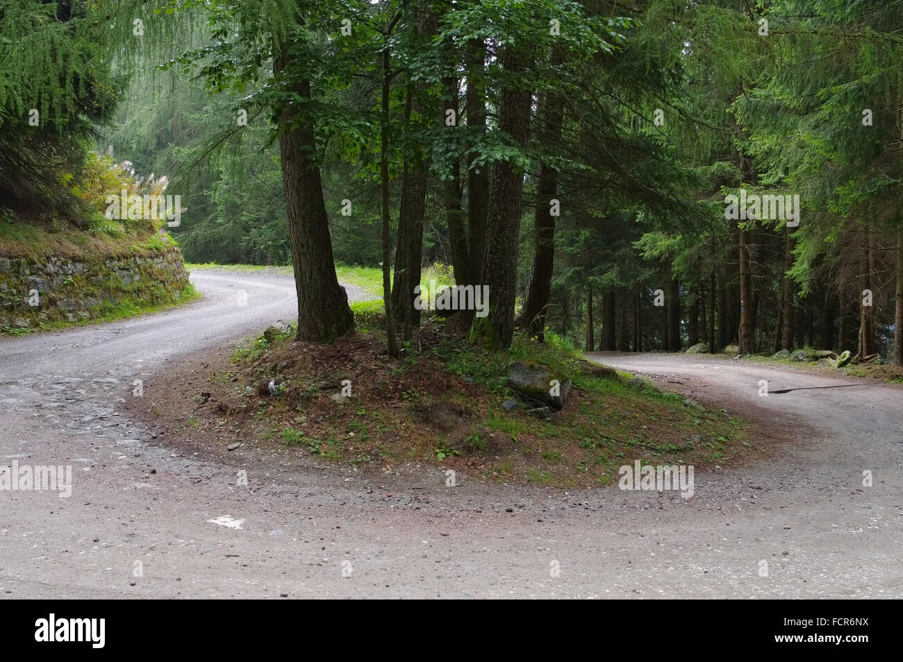 Bend of road hi-res stock photography and images - Alamy