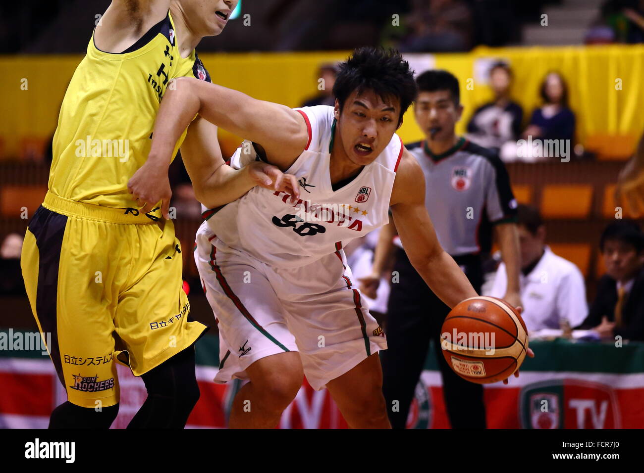 nd Yoyogi Gymnasium, Tokyo, Japan. 23rd Jan, 2016. Tenketsu Harimoto ...
