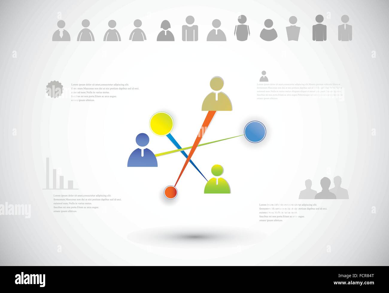 Connection and community Stock Vector Images - Alamy
