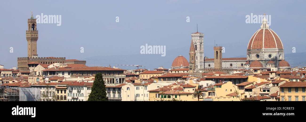 Landscape view of Florence, Italy Stock Photo - Alamy