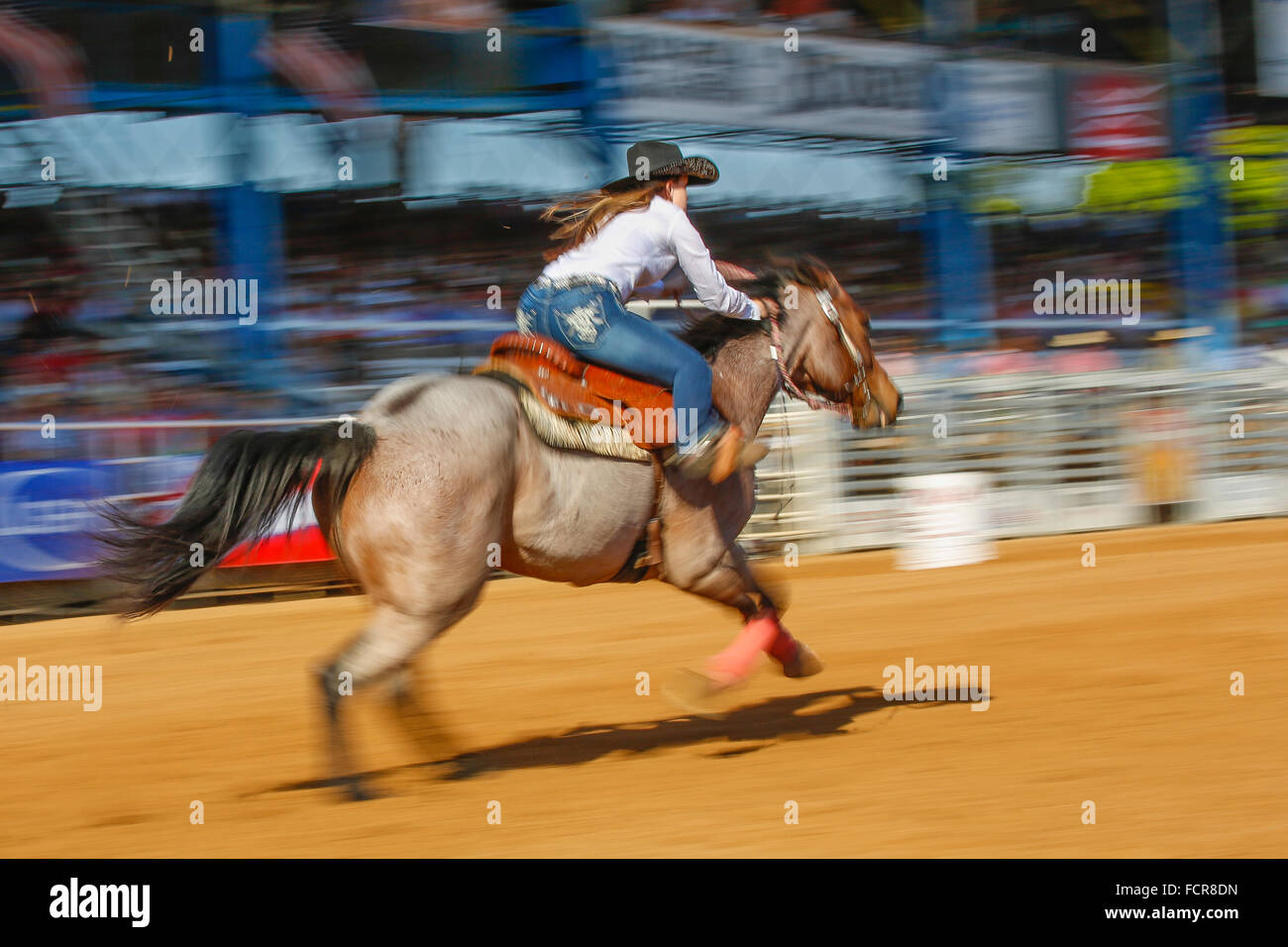 Barrel race hi-res stock photography and images - Alamy