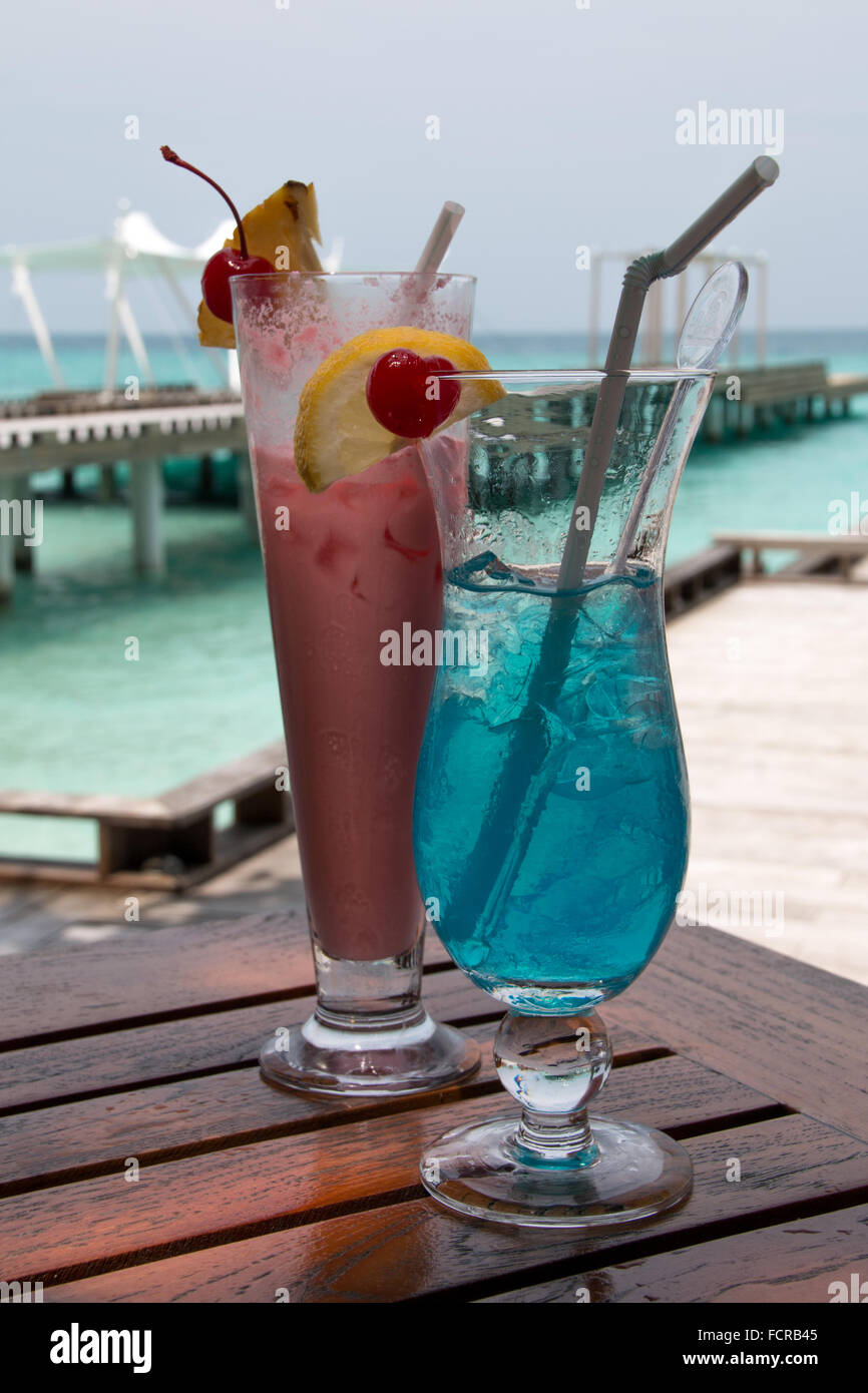 Relaxing Cocktails with Partner on wonderful relaxed and peaceful ...