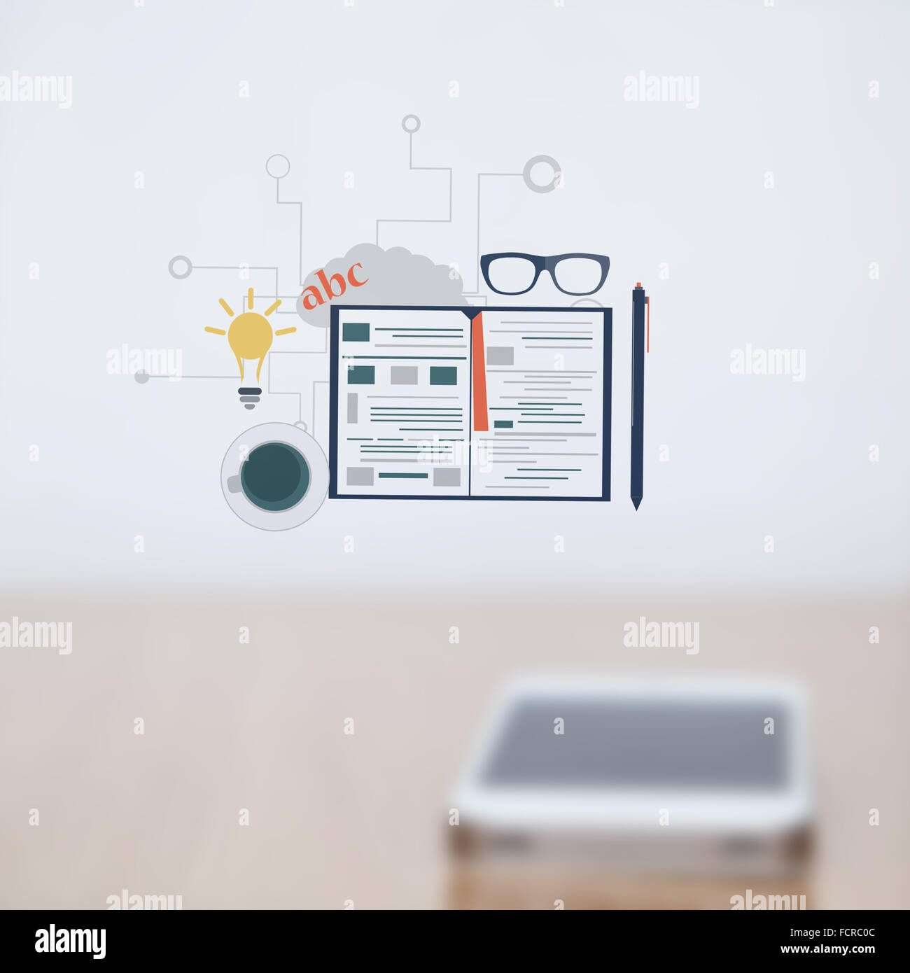 Blurred mobile phone Stock Photo - Alamy