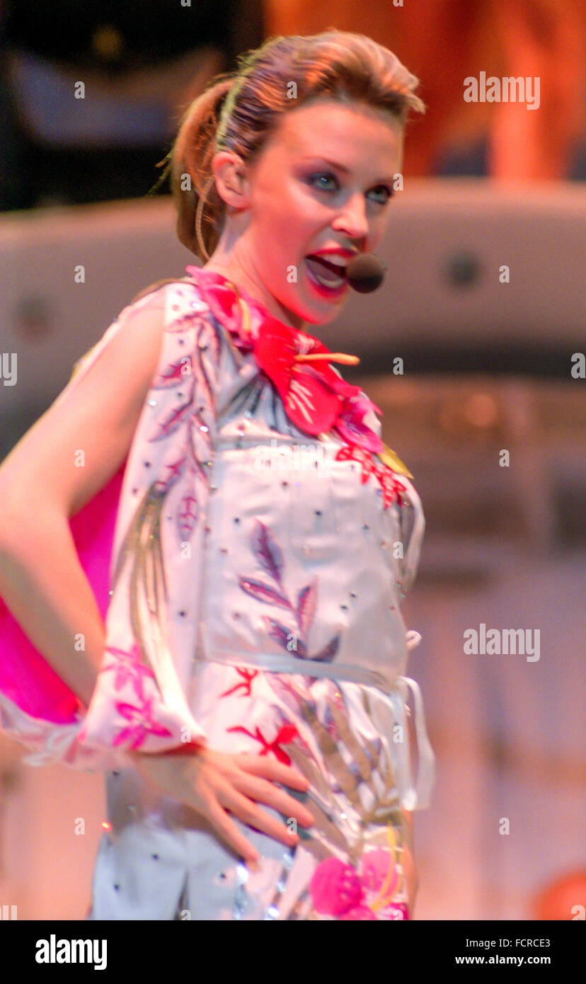 Kylie minogue on a night like this tour hi-res stock photography and ...