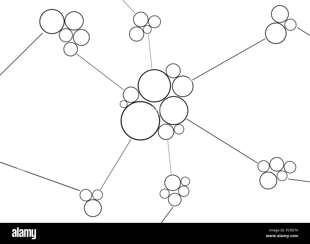 Molecule And Communication Background Stock Vector Image And Art Alamy