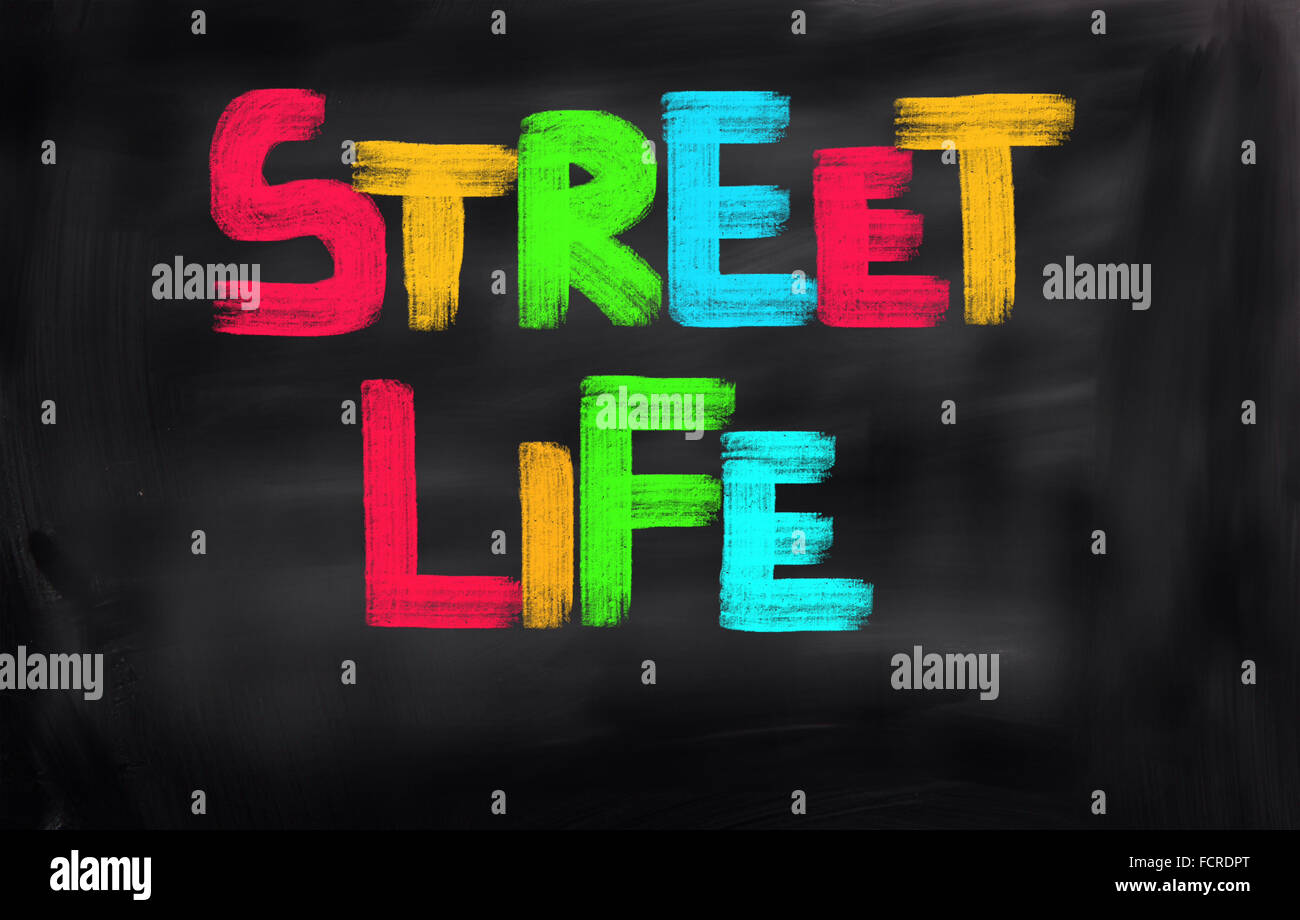 Street Life Concept Stock Photo - Alamy