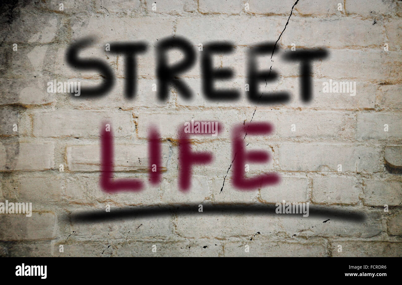 Street Life Concept Stock Photo - Alamy