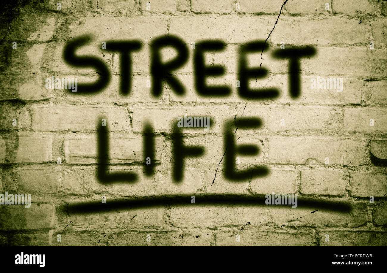 Street Life Concept Stock Photo - Alamy